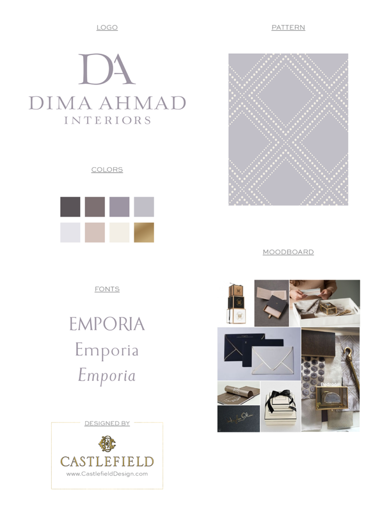 Dima Ahmad Interiors – Castlefield® | Luxury Branding & Design Studio